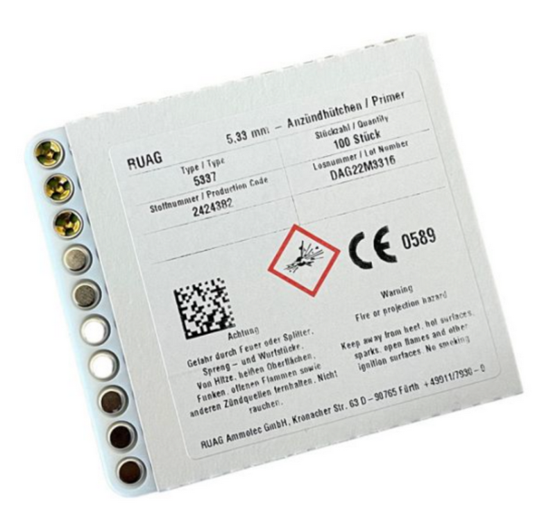 RWS Large Rifle Primers – tenpointone