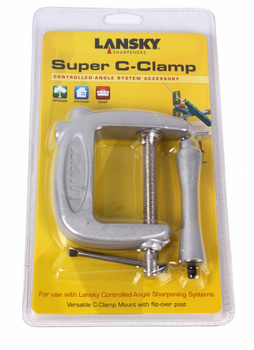 LANSKY SHARPENING SYSTEM MOUNT - CONVERTIBLE SUPER "C" CLAMP MOUNT ...