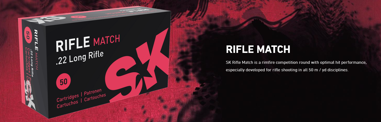SK RIFLE MATCH .22 LONG RIFLE – tenpointone